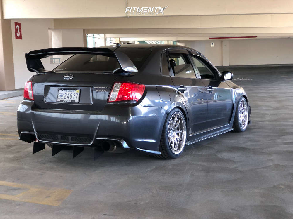 2012 Subaru WRX Base with 18x9.5 Aodhan Ds02 and Falken 245x35 on ...