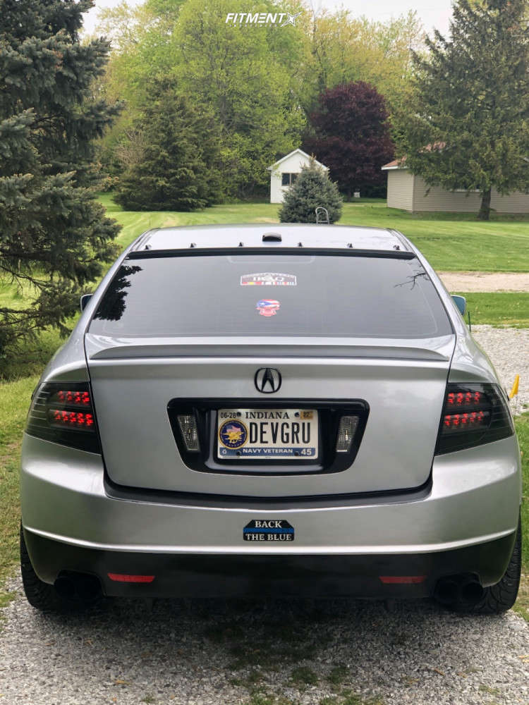 2004 Acura TL Base with 20x8.5 JNC Jnc026 and Federal 245x35 on Stock ...