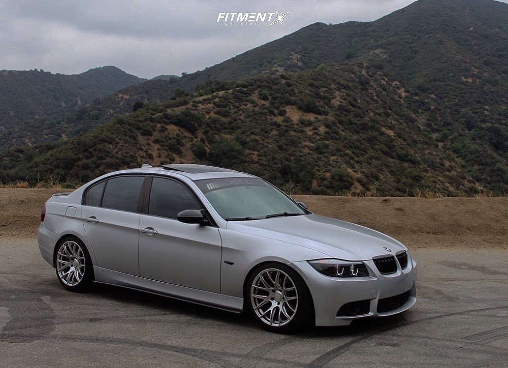 2008 BMW 3 Series Base with 18x9.5 ESR Sr12 and Federal 235x40 on ...