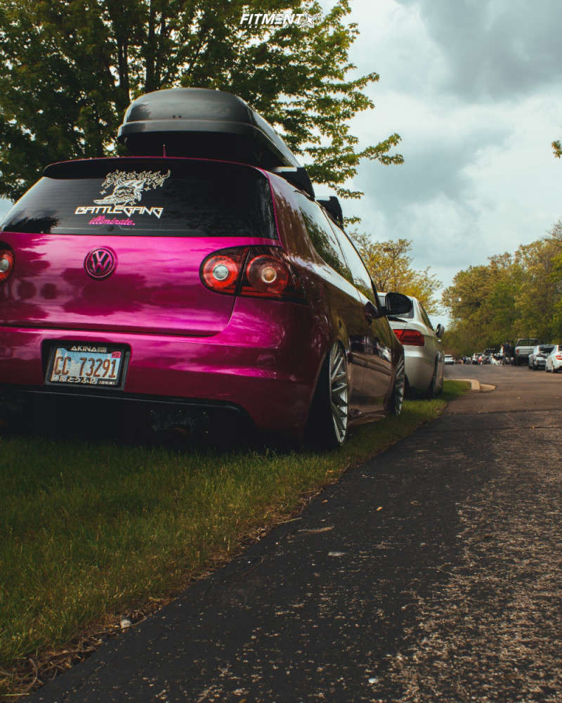 2007 Volkswagen Rabbit 2.5 with 18x9.5 WatercooledIND Sy10 and Achilles ...