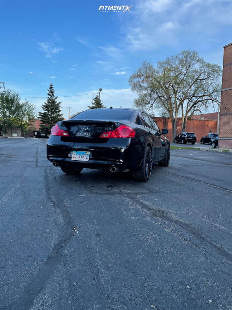2012 INFINITI G37 X with 20x10.5 Rotiform Buc and Bridgestone 265x35 on ...