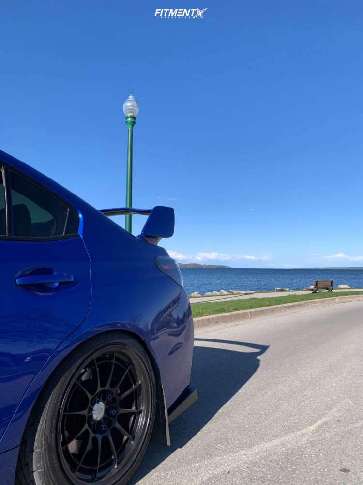 2017 Subaru WRX STI Base with 18x9.5 Enkei Nt03 and Firestone 265x35 on ...