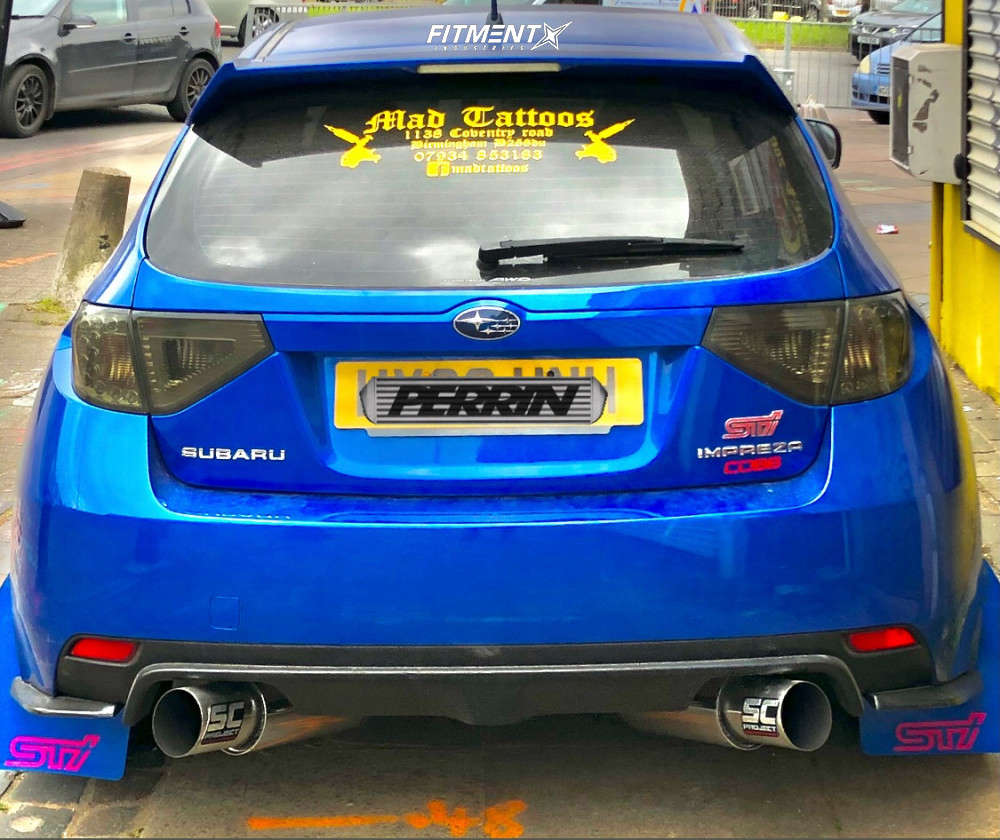 2009 Subaru Impreza WRX STI with 18x9 Rota Grid and Goodyear 225x45 on Coilovers | 1698925 ...