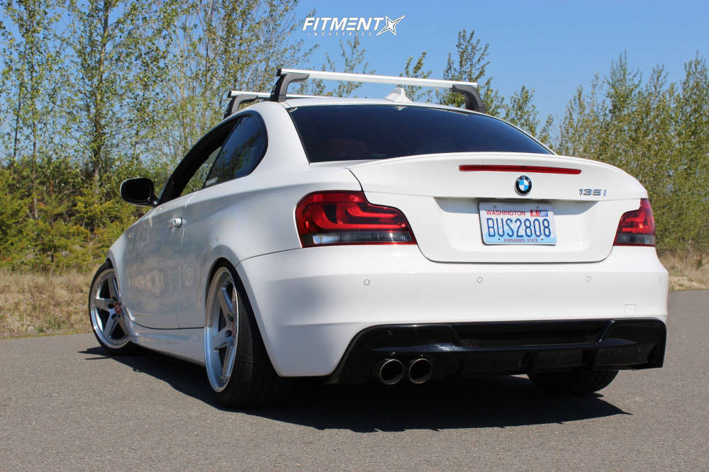 2011 BMW 135i Base with 18x8.5 VIP Modular FF550 and Nitto 215x40 on ...
