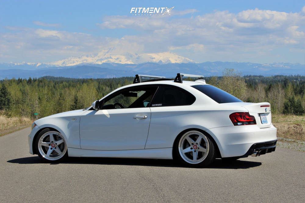 2011 BMW 135i Base with 18x8.5 VIP Modular FF550 and Nitto 215x40 on ...