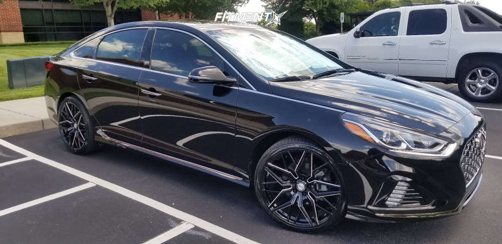 2018 Hyundai Sonata Sport with 20x8.5 Shift Spring and Falken 235x35 on ...