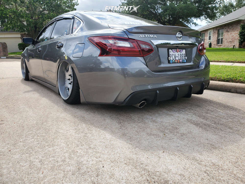 2017 Nissan Altima SR with 19x9.5 Weds Bazreia and Achilles 195x35 on ...