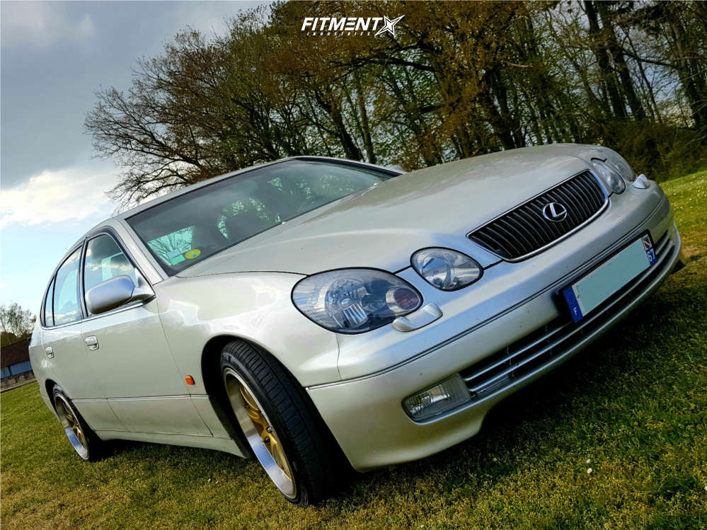 2001 Lexus GS430 Base with 18x9 and Nexen 235x40 on Lowering Springs ...