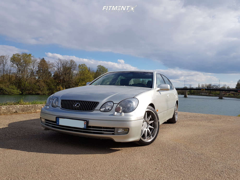 2001 Lexus GS430 Base with 18x9 and Nexen 235x40 on Lowering Springs ...