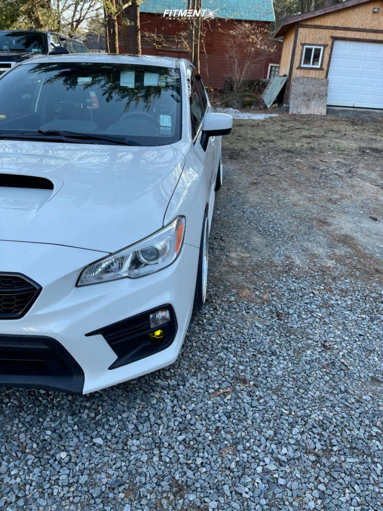 2018 Subaru WRX Limited with 18x9.5 ESR Cs12 and Federal 225x35 on ...