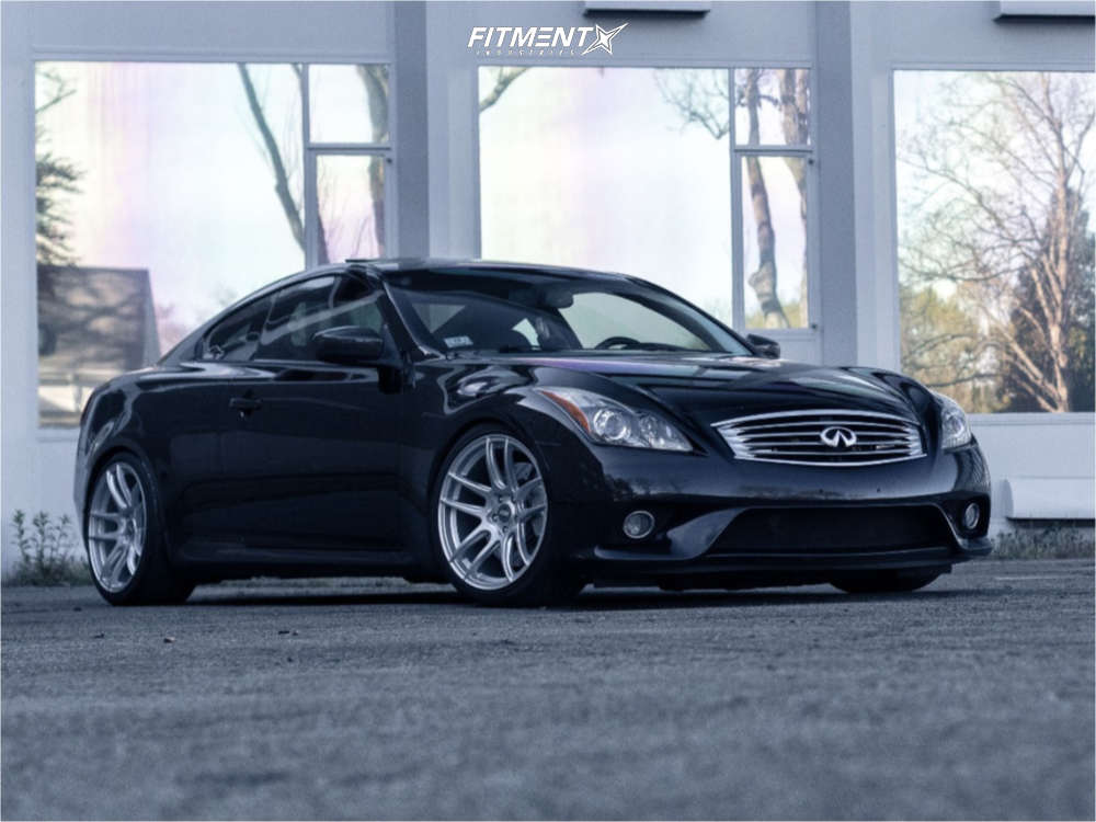2013 INFINITI G37 X Sport with 19x9.5 ESR Cs8 and Firestone 255x35 on ...