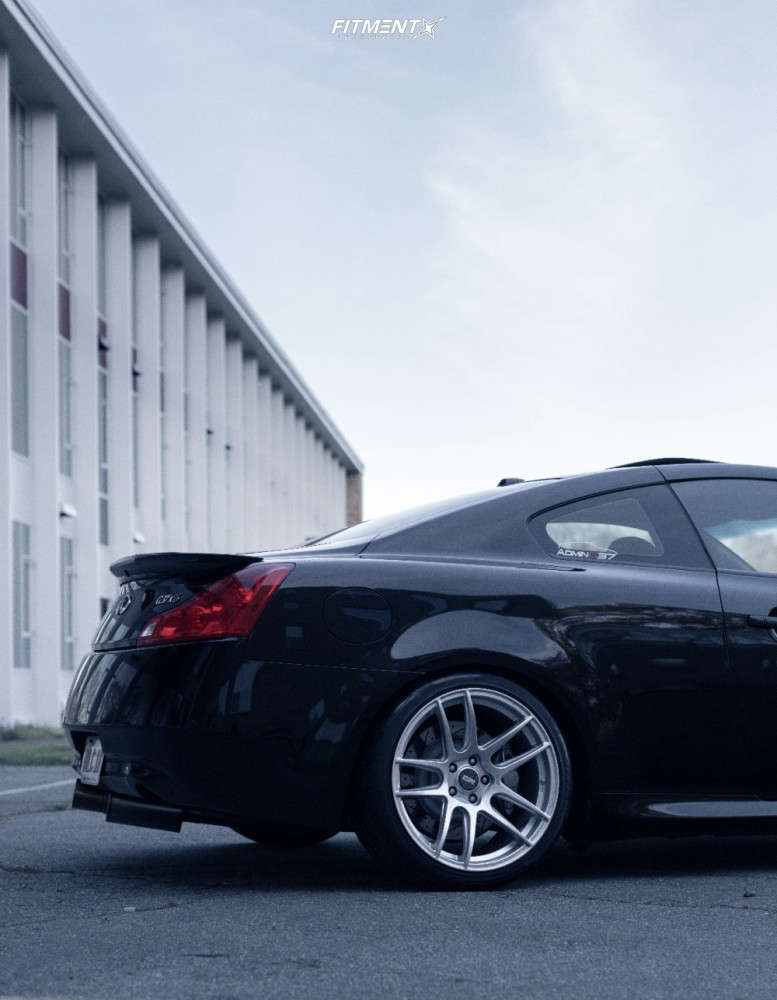 2013 INFINITI G37 X Sport with 19x9.5 ESR Cs8 and Firestone 255x35 on ...
