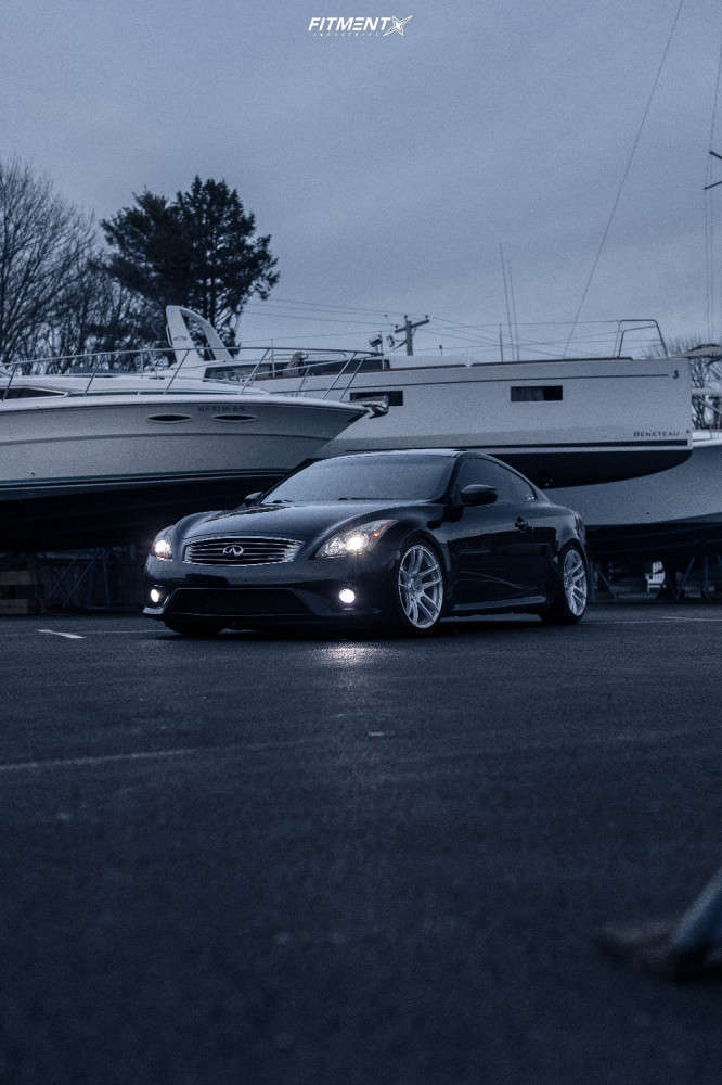 2013 INFINITI G37 X Sport with 19x9.5 ESR Cs8 and Firestone 255x35 on ...
