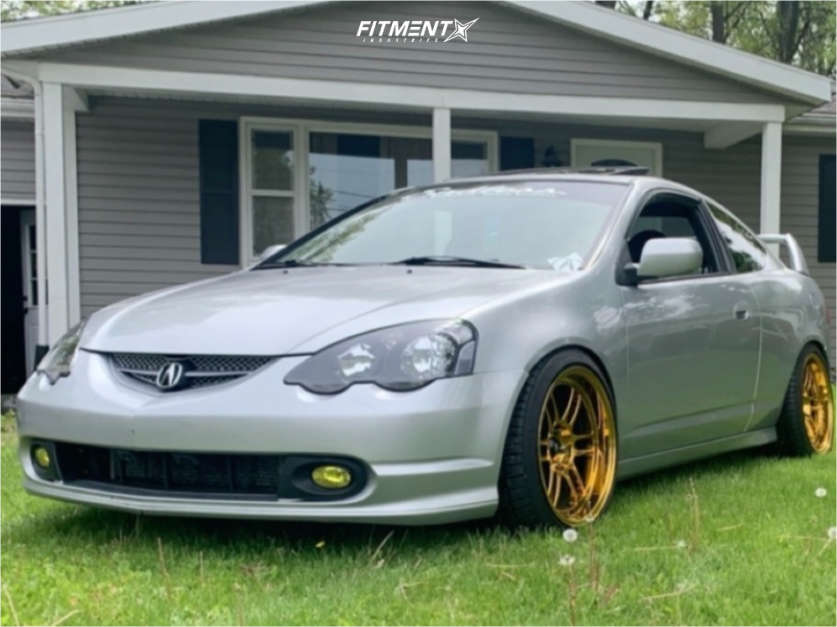 2003 Acura RSX Type-S with 18x9.5 MST Suzuka and Michelin 235x40 on ...