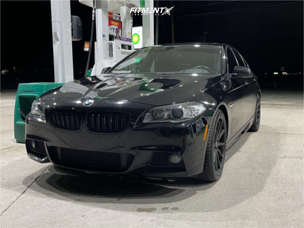 2013 BMW 550i XDrive Base with 20x9 Rohana Rc10 and Continental 255x35 ...