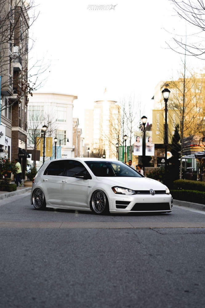 2017 Volkswagen Golf R Base with 19x8.5 BBS Lm and Achilles 225x35 on ...