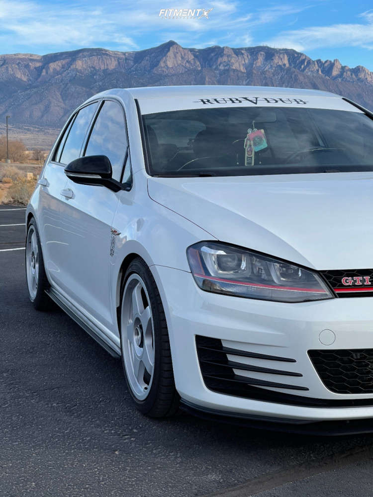 2017 Volkswagen GTI Sport with 18x8.5 Fifteen52 Chicane and Michelin ...