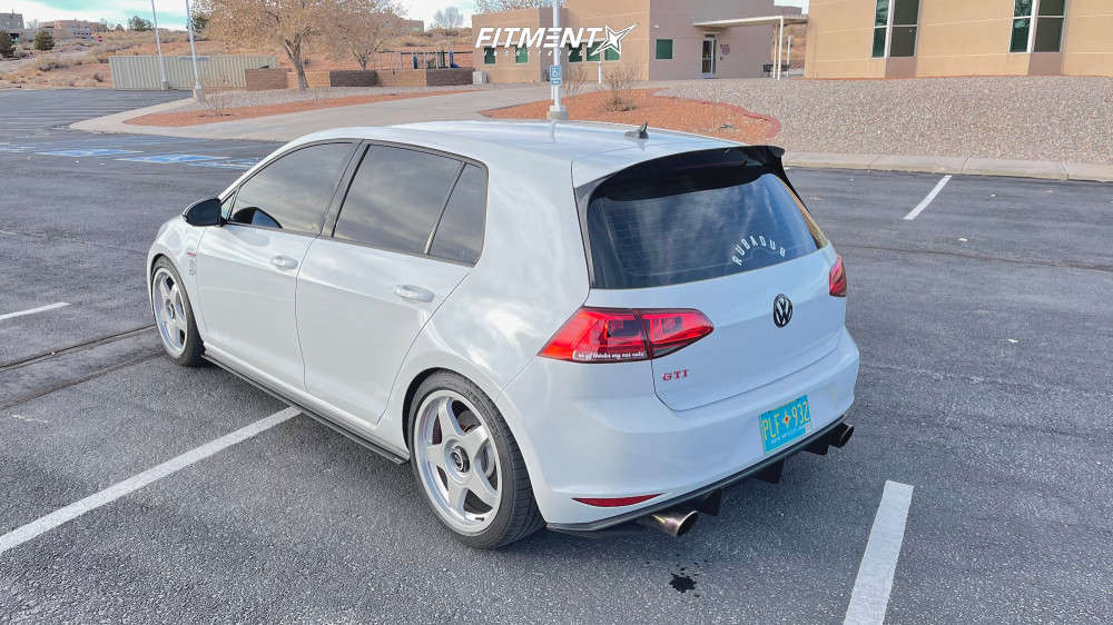 2017 Volkswagen GTI Sport with 18x8.5 Fifteen52 Chicane and Michelin ...