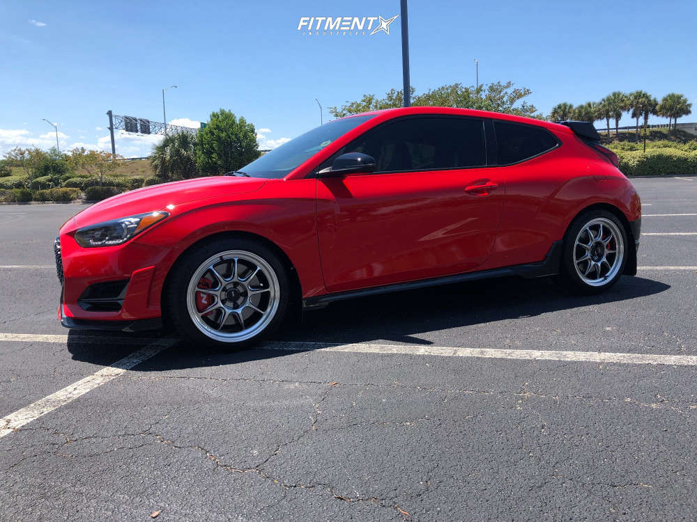 2021 Hyundai Veloster N Base with 18x8.5 Konig Countergram and Michelin ...