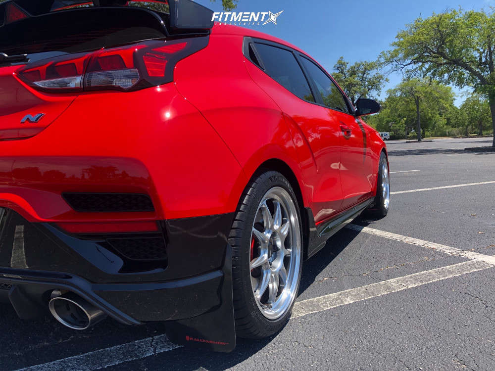 2021 Hyundai Veloster N Base with 18x8.5 Konig Countergram and Michelin ...