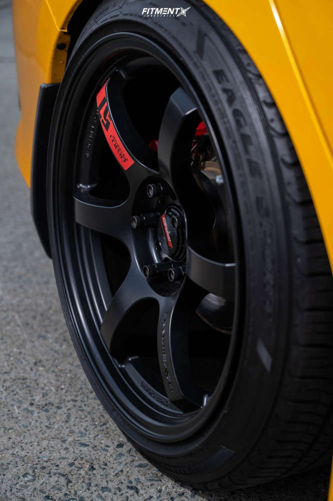 2019 Honda Civic Sport with 18x9.5 Gram Lights 57dr and Goodyear 235x40 ...
