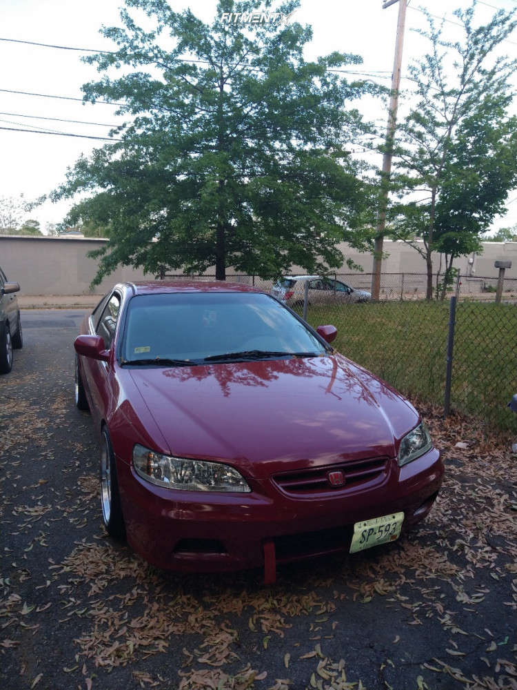 2000 Honda Accord LX with 18x8 BBS Rs and Accelera 215x35 on Coilovers | 1707696 | Fitment ...