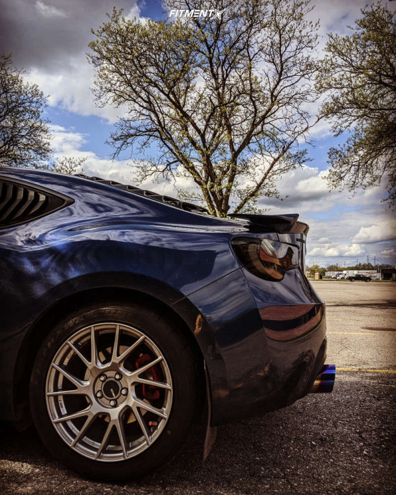 2013 Subaru BRZ Limited with 17x8 Enkei Tm7 and Firestone 235x45 on ...