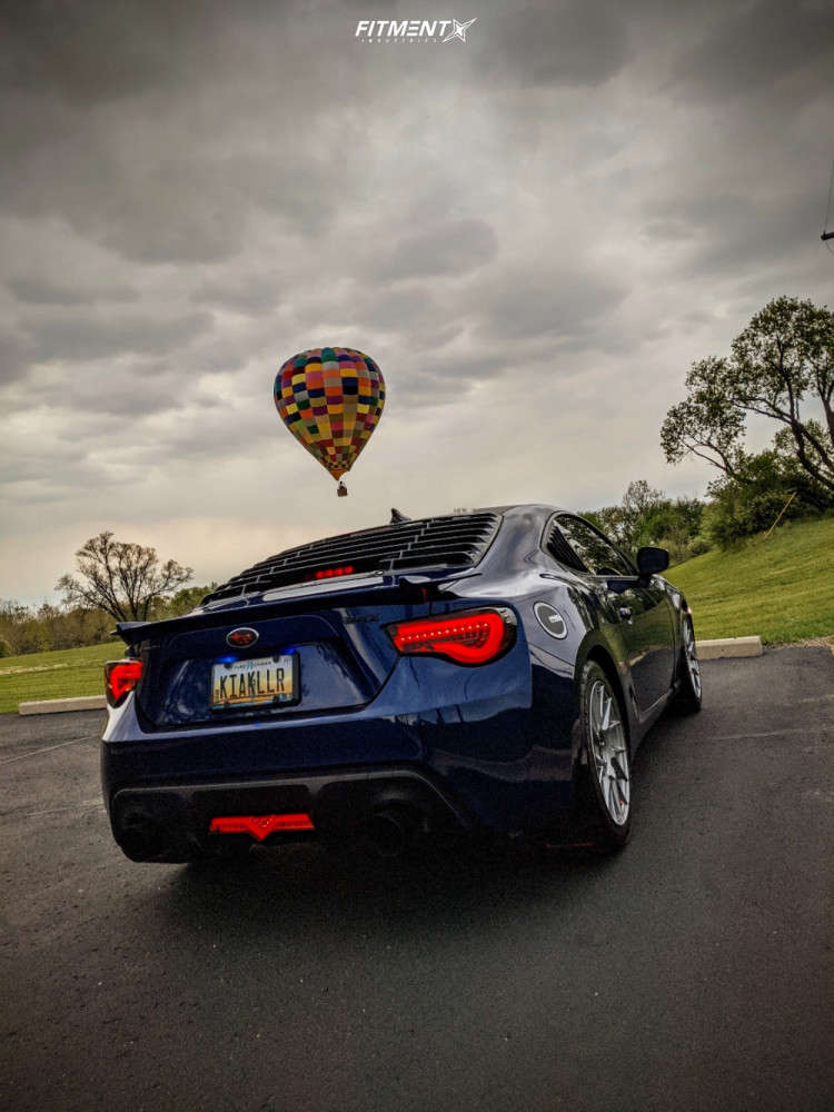 2013 Subaru BRZ Limited with 17x8 Enkei Tm7 and Firestone 235x45 on ...