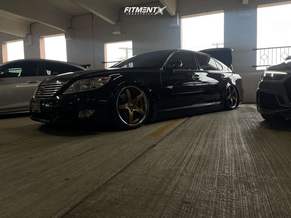 2010 Lexus LS460 L with 20x9 Asanti Black Abl-31 and Lexani 235x30 on ...