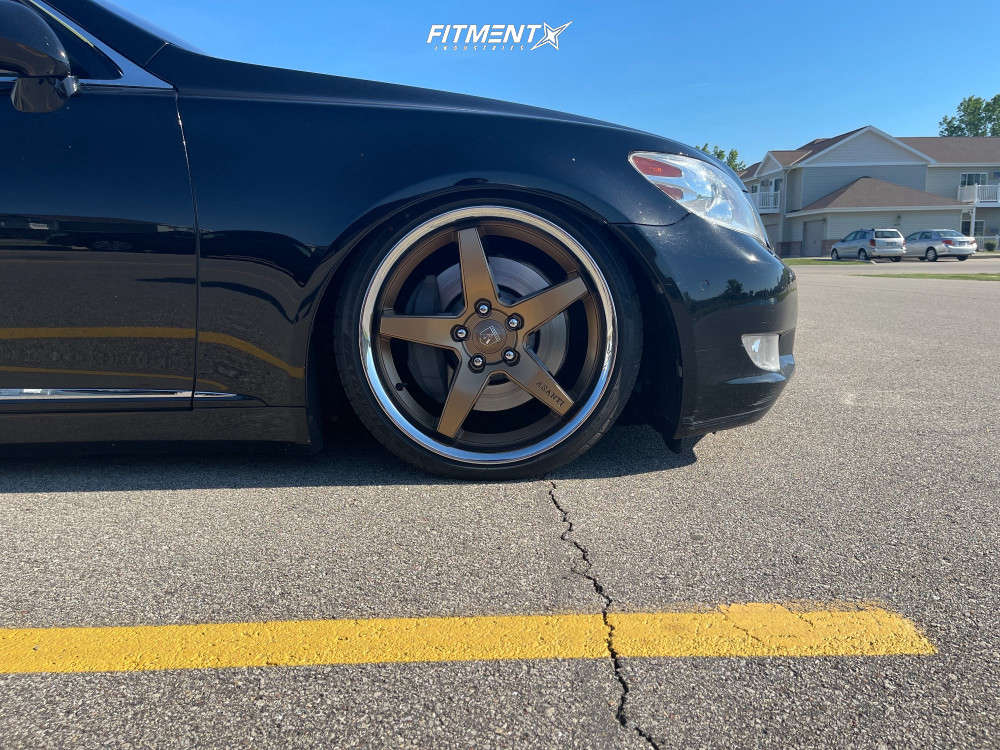 2010 Lexus LS460 L with 20x9 Asanti Black Abl-31 and Lexani 235x30 on ...