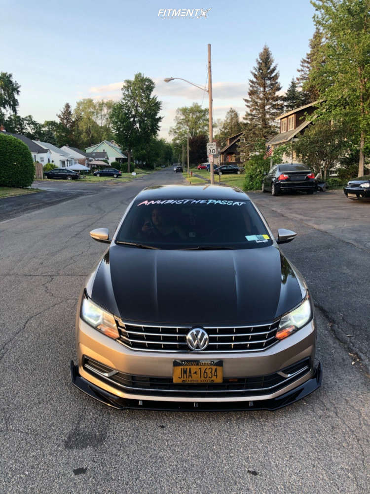 2016 Volkswagen Passat S with 18x9.5 Aodhan Ah-x and Toyo Tires 225x45 ...