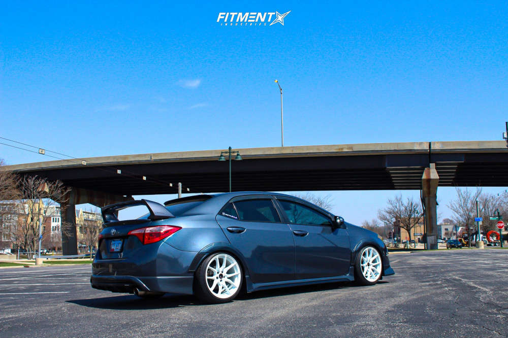 2017 Toyota Corolla LE with 18x9.5 Option Lab R716 and Toyo Tires ...