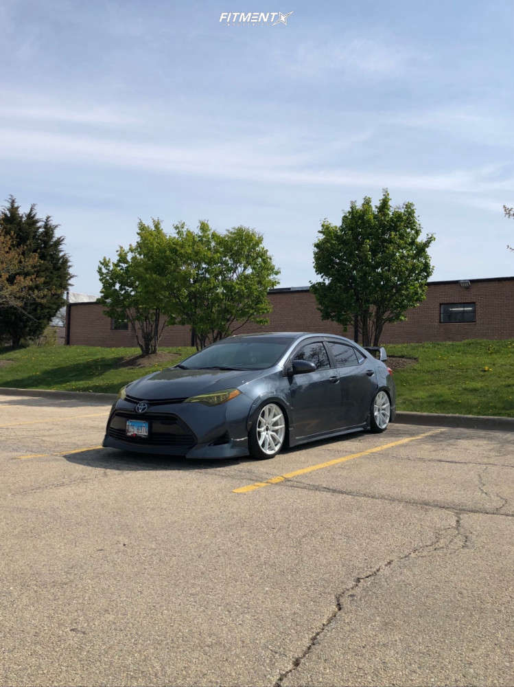 2017 Toyota Corolla LE with 18x9.5 Option Lab R716 and Toyo Tires ...