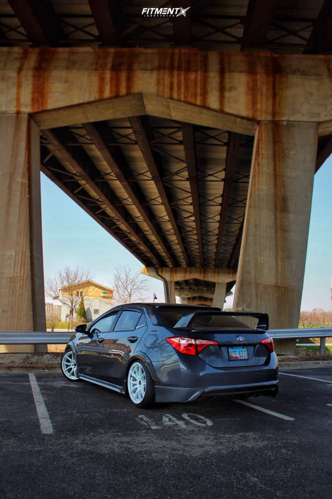 2017 Toyota Corolla LE with 18x9.5 Option Lab R716 and Toyo Tires ...