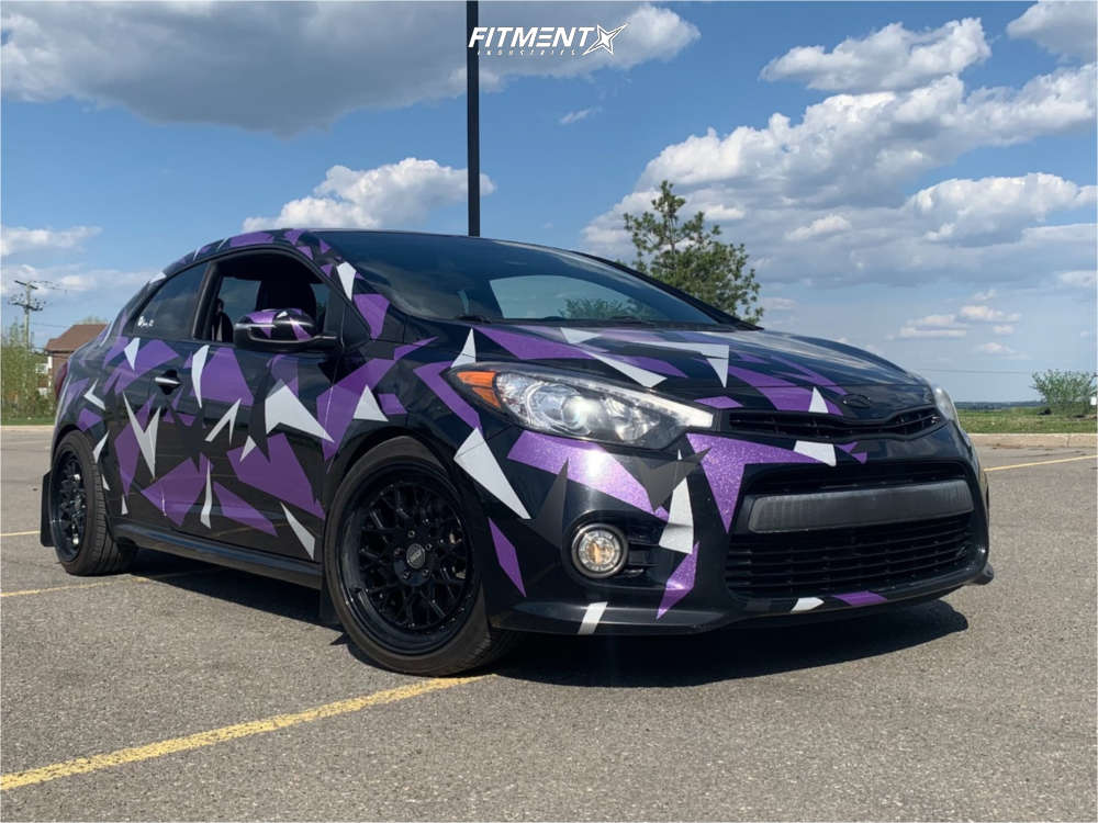 2014 Kia Forte Koup SX Luxury with 18x8.5 ESR Cs3 and Michelin 225x40 ...
