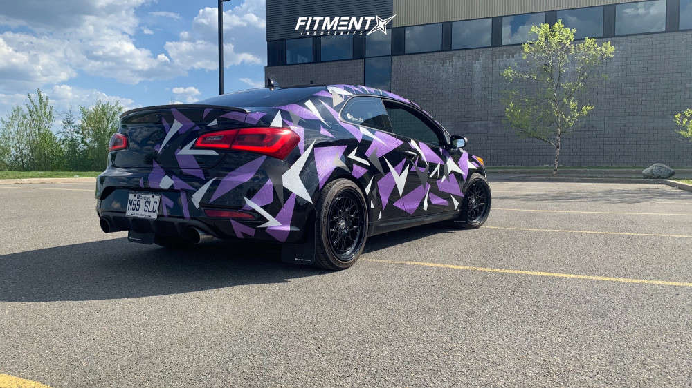 2014 Kia Forte Koup SX Luxury with 18x8.5 ESR Cs3 and Michelin 225x40 ...