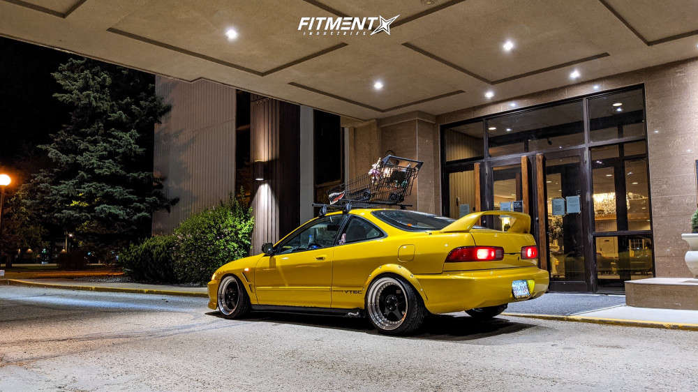 1997 Acura Integra LS with 17x7.5 Fast Kimura and Westlake 205x40 on ...