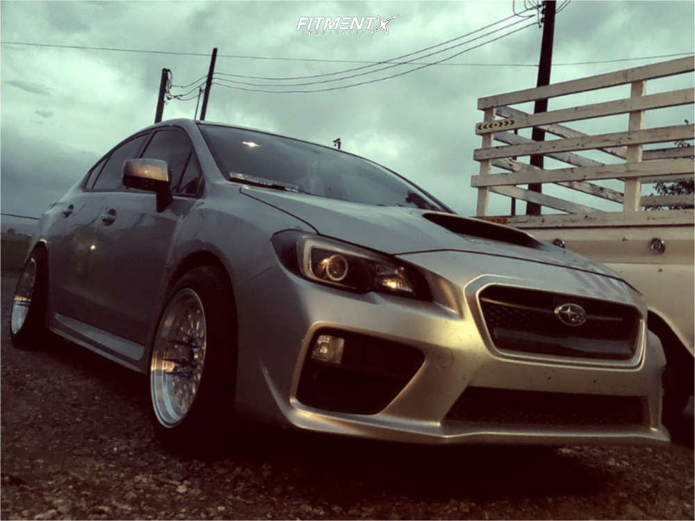 2017 Subaru WRX Base with 17x9.5 ARC Ar1 and Riken 245x45 on Stock ...