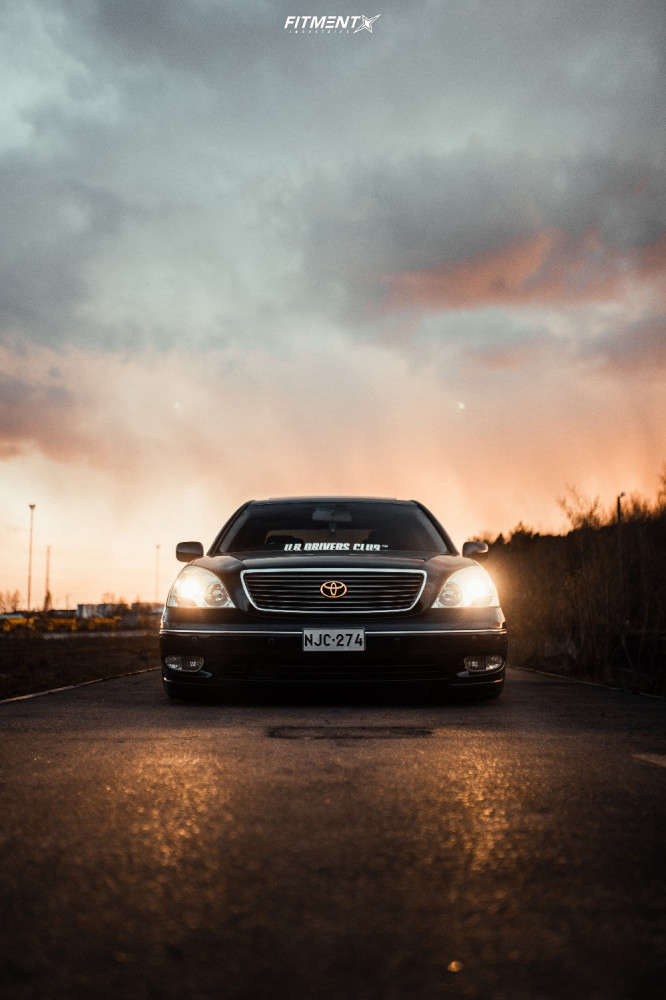 2001 Lexus LS430 Base with 18x9 Rays Engineering Victrix Brainer and ...