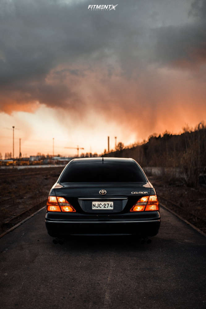 2001 Lexus LS430 Base with 18x9 Rays Engineering Victrix Brainer and ...