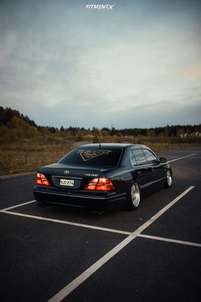 2001 Lexus LS430 Base with 18x9 Rays Engineering Victrix Brainer and ...