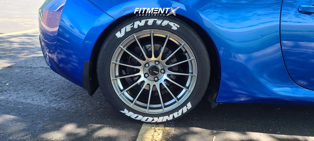2013 Subaru BRZ Limited with 17x9.5 Ambit Re02 and Hankook 255x40 on ...