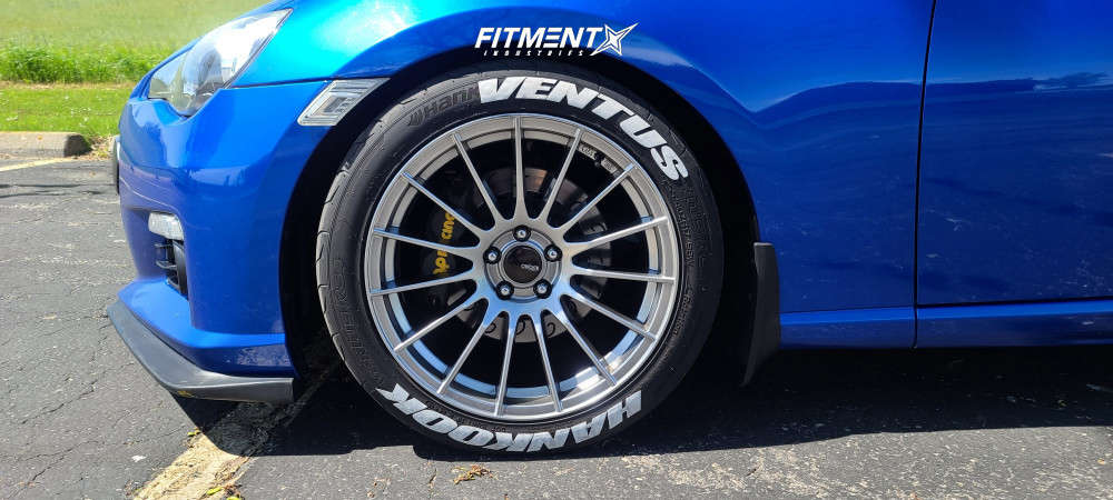 2013 Subaru BRZ Limited with 17x9.5 Ambit Re02 and Hankook 255x40 on ...