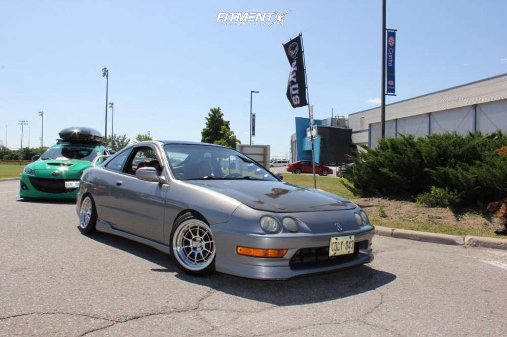 2000 Acura Integra LS with 15x8.5 Chikara Rs10 and Nankang 195x45 on ...