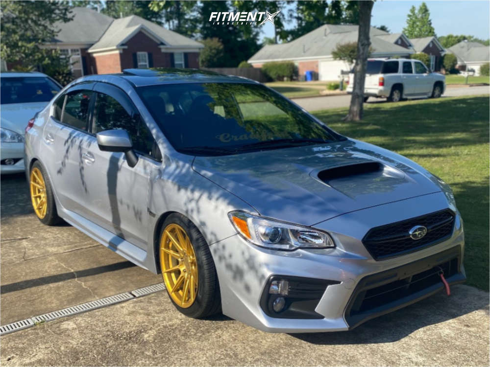 2020 Subaru WRX Premium with 18x9.5 F1R F101 and Westlake 245x40 on ...