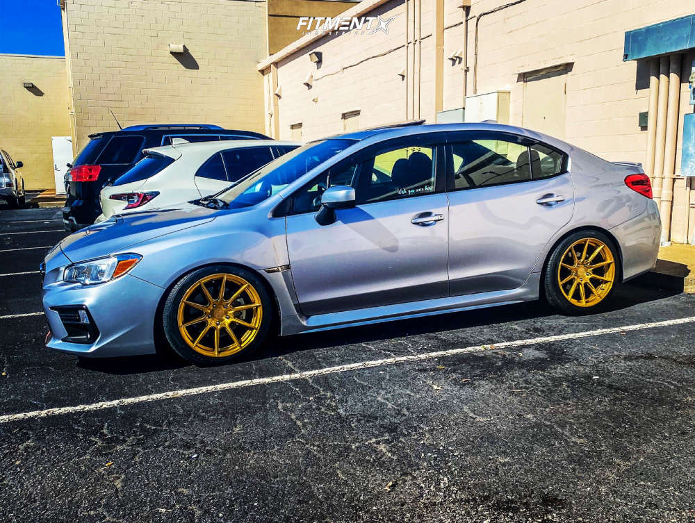 2020 Subaru WRX Premium with 18x9.5 F1R F101 and Westlake 245x40 on ...