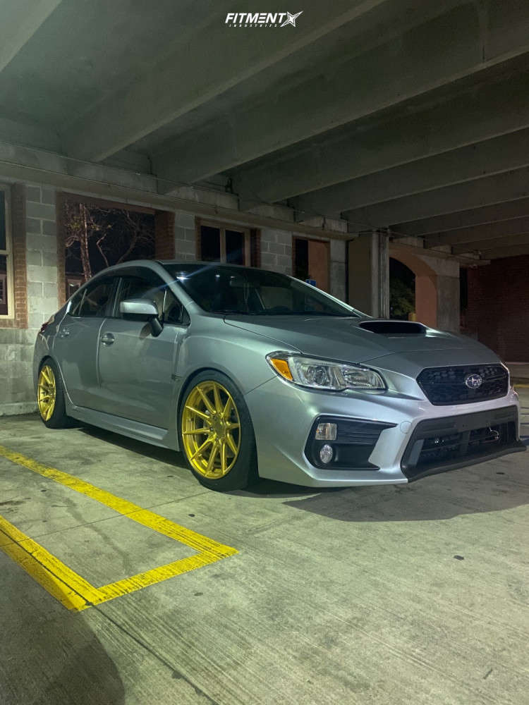 2020 Subaru WRX Premium with 18x9.5 F1R F101 and Westlake 245x40 on ...