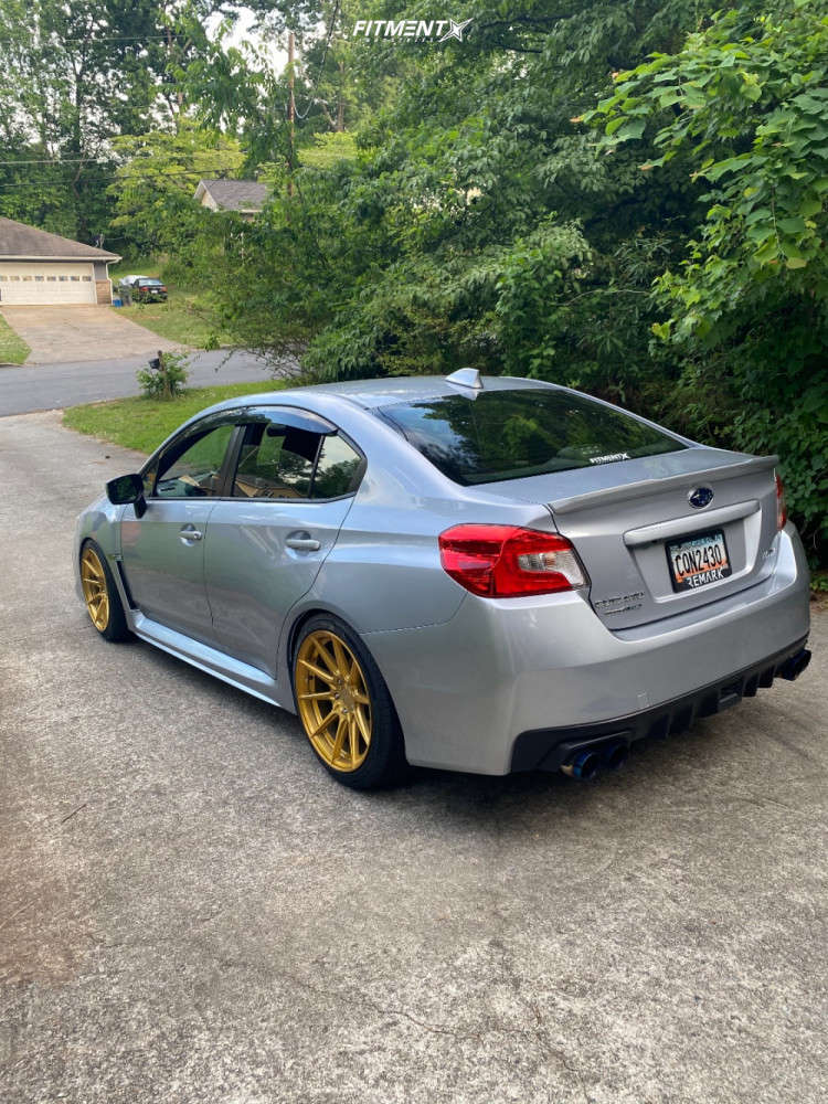 2020 Subaru WRX Premium with 18x9.5 F1R F101 and Westlake 245x40 on ...