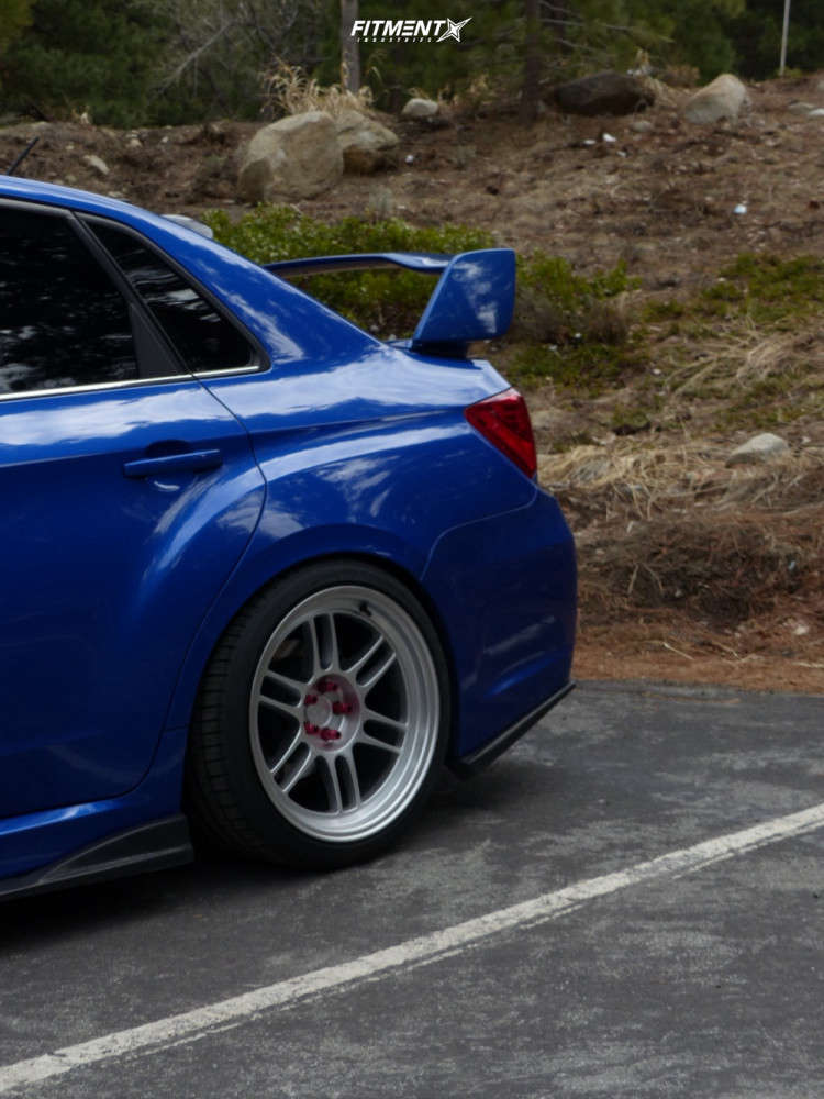 2013 Subaru WRX Base with 18x9.5 ESR Sr11 and Falken 245x35 on ...