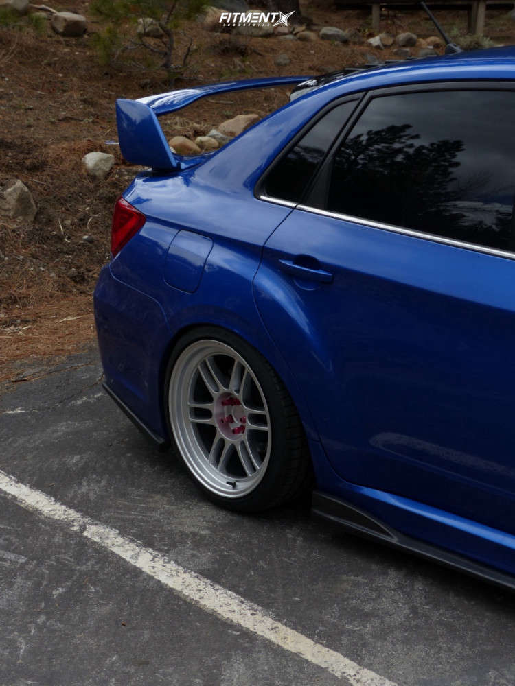 2013 Subaru WRX Base with 18x9.5 ESR Sr11 and Falken 245x35 on ...